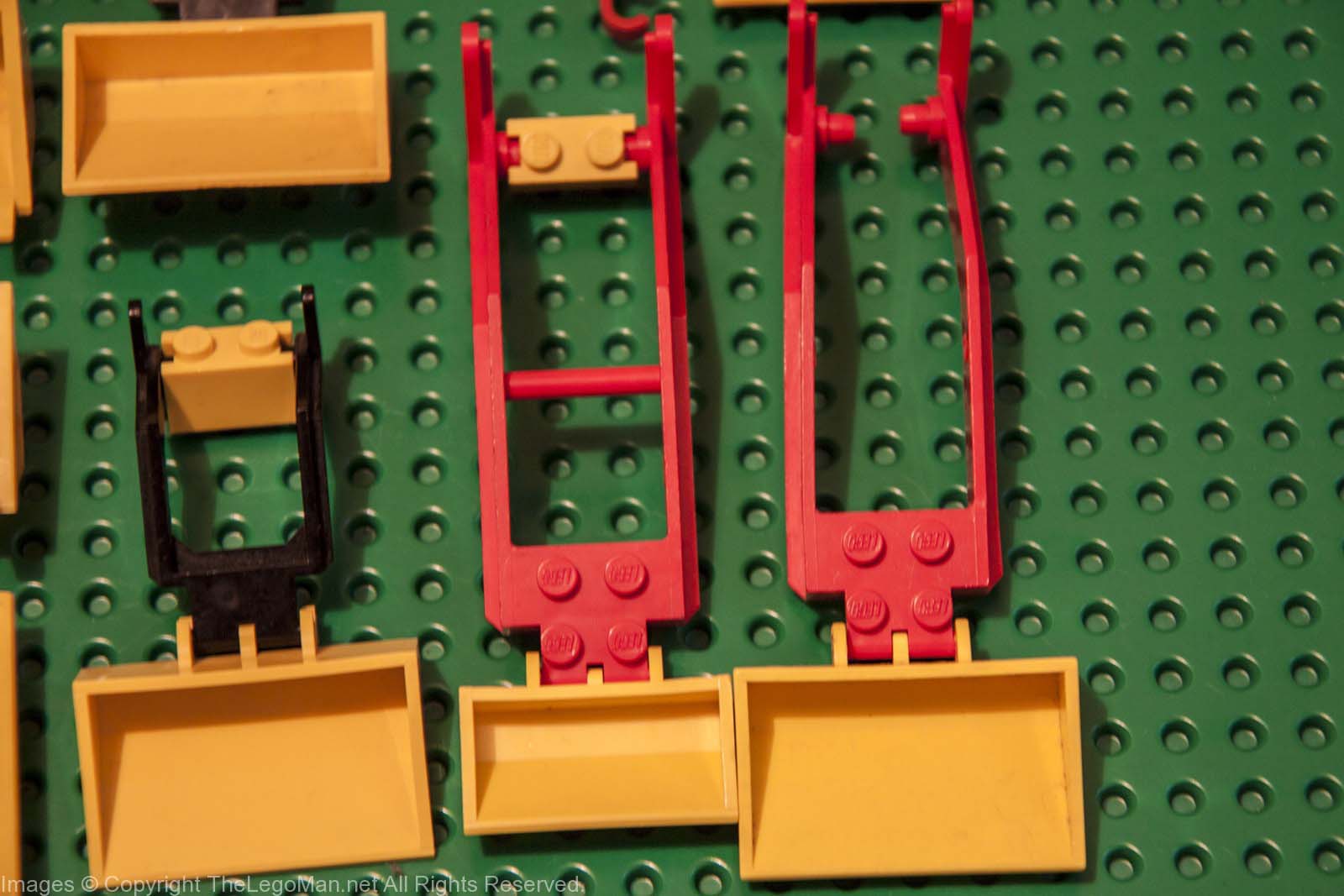 Genuine Lego Job Lot. Mixed Digger Buckets & Lever Arms. | Mad About Bricks