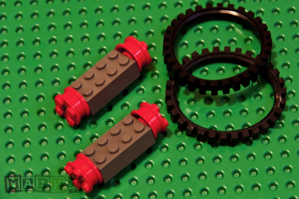 Lego Lot Pat Pend RARE SPECIAL 2x Black Tracks, 2x Grey 4×2 Dark Grey ...