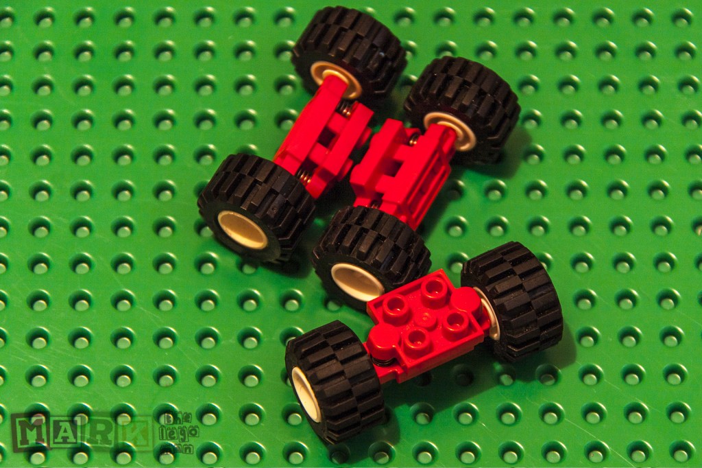 Lego Lot RARE SPECIAL 3 Pack Suspension Axles & Wheels 2484, 6014 ...