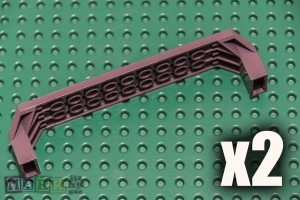 Lego Job Lot 2x Spare Part 30296 Mudguard Arch | Mad About Bricks