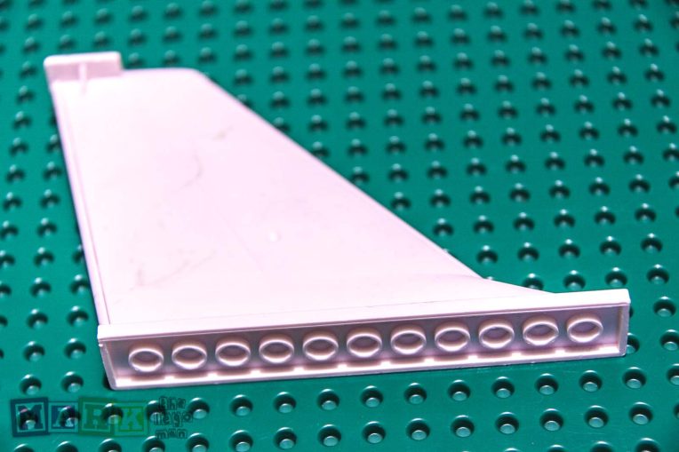 Lego Special Spare Airplane Part 54094 Tail Fin Rudder White | Mad ...