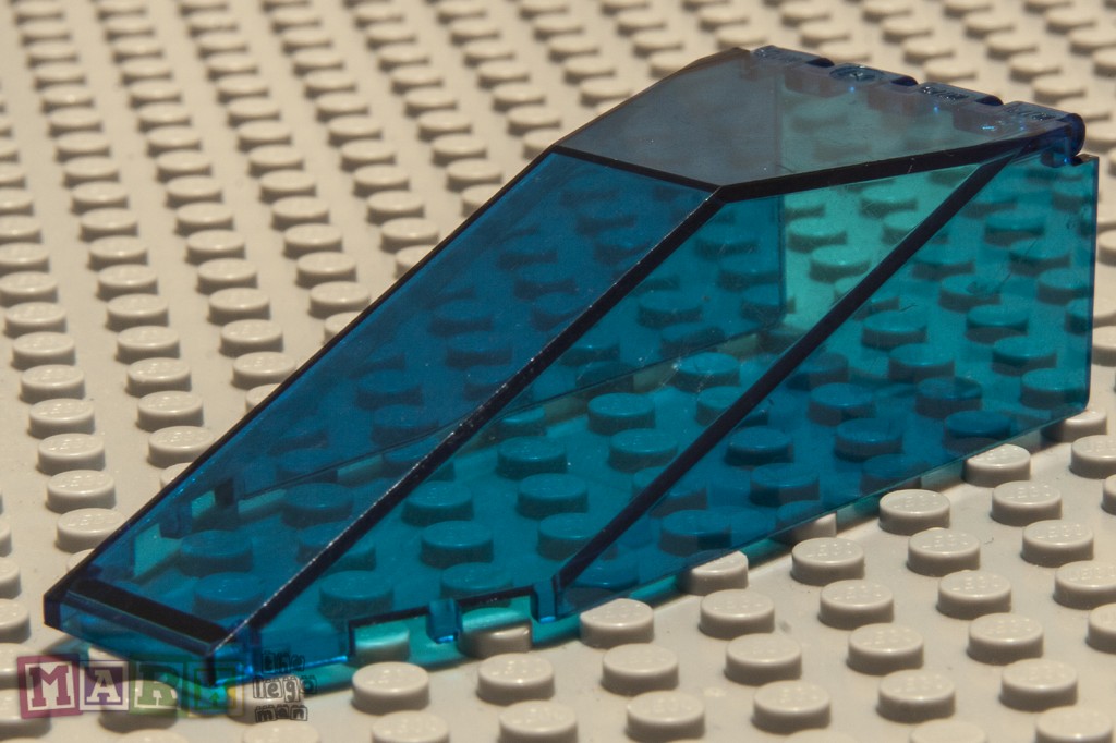 Lego Lot Spare Part 2507 Windscreen 10x4x2 & 1/3 Blue Canopy | Mad ...