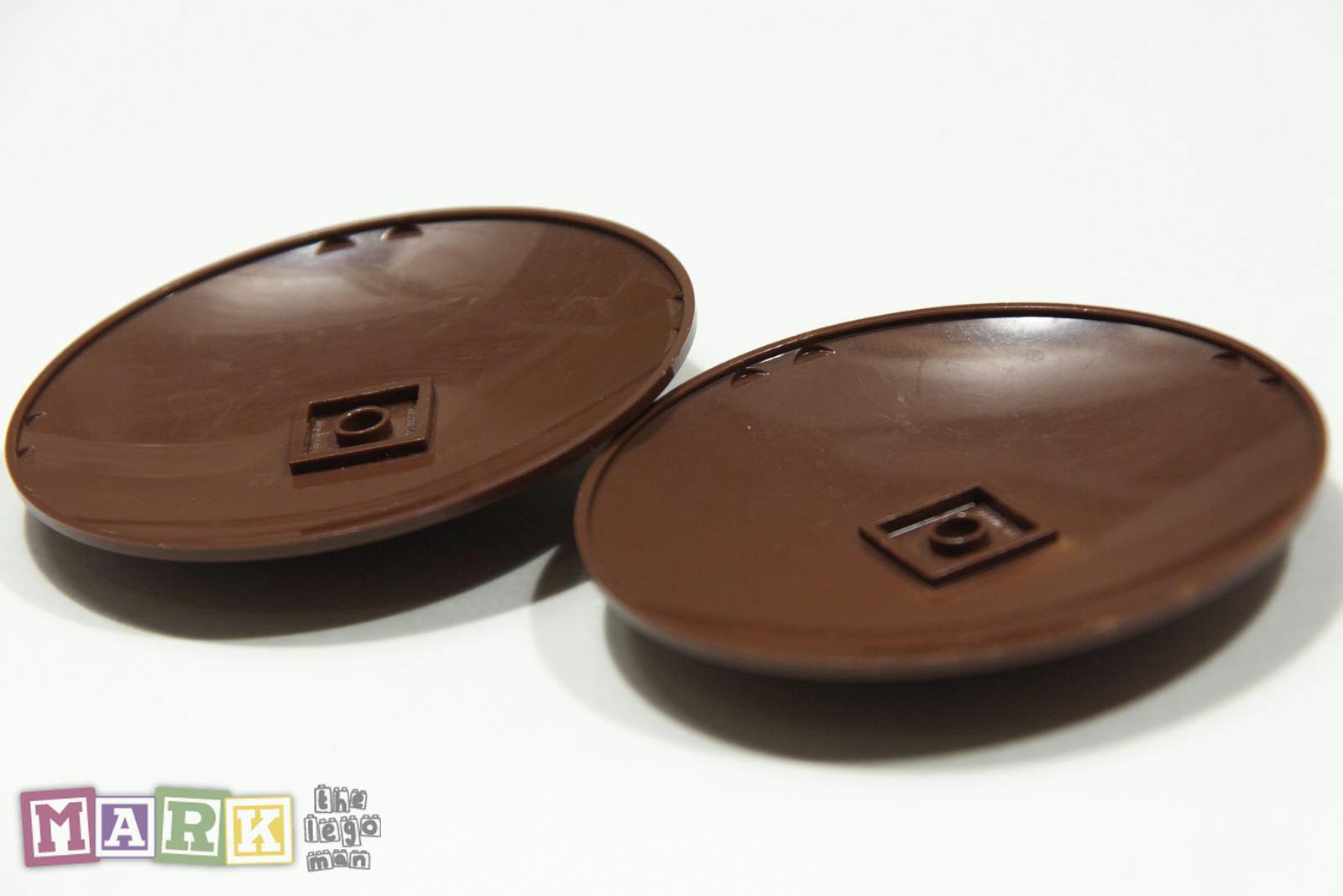 Lego 50990(51373) Brown Star Wars Job Lot 2x Round Dish 10×10 Inverted ...