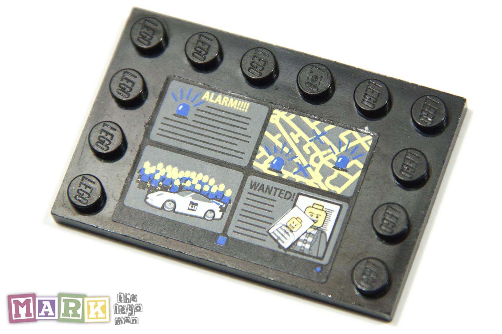 Lego Job Lot Interesting Black Plates, 2x 88646, 7x 3176, 7x 6180 (1 ...