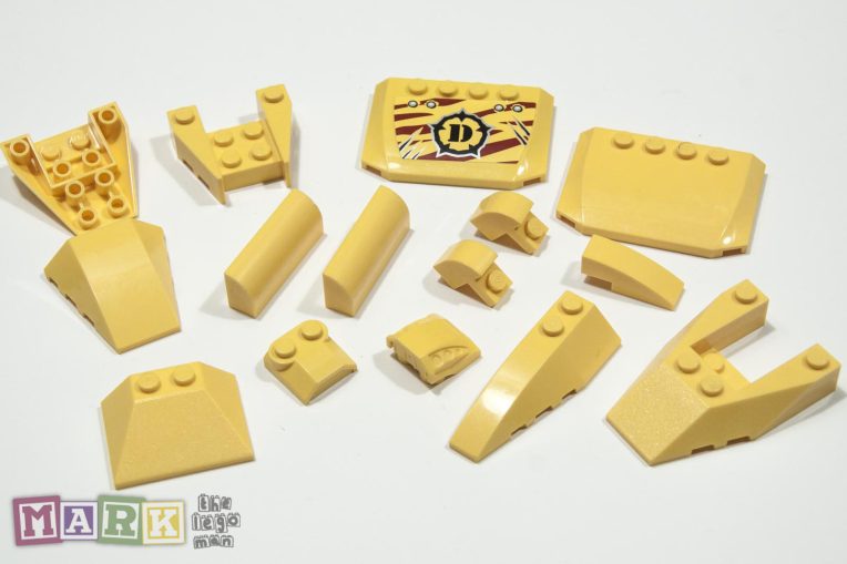 Lego Job Lot Yellow Slope Bricks Parts | Mad About Bricks