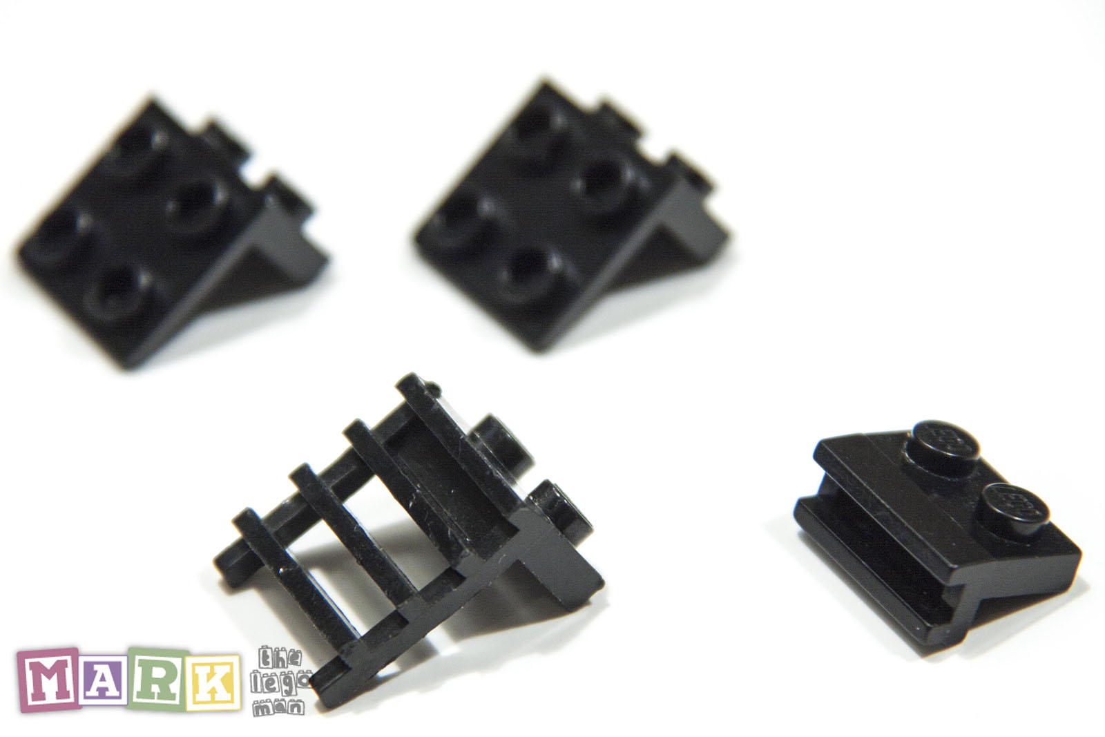 Lego Job Lot 4x Car Parts Black | Mad About Bricks
