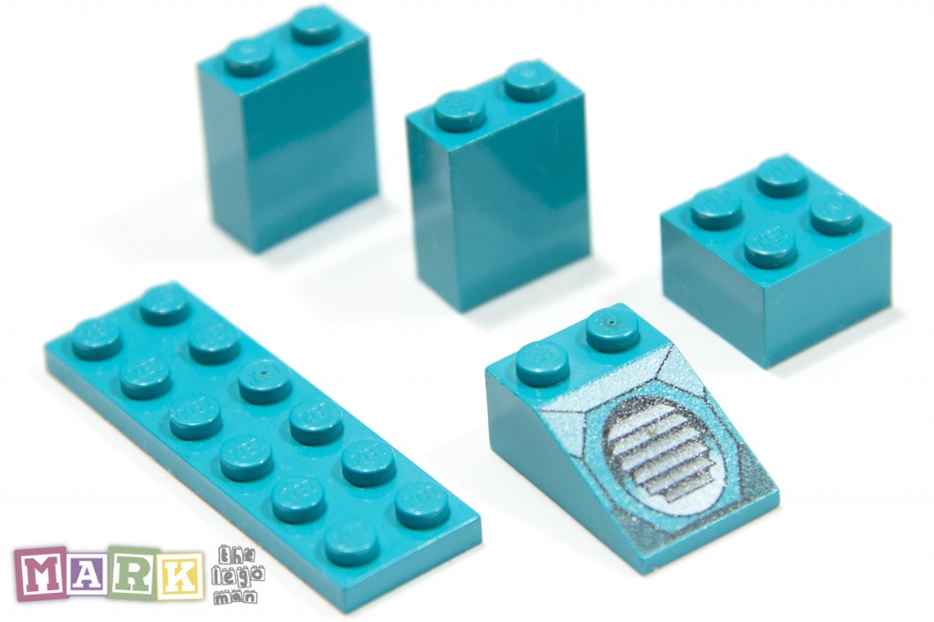 Lego RARE Colour Teal Parts Bricks Plate Job Lot (Light Teal/Light ...