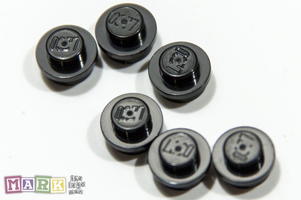 NEW Lego 6141 Job Lot 6x Black Round Plate 1×1 614126 | Mad About Bricks