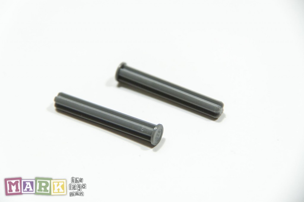Pack of 2 New Lego 87083 4M Cross Axle With End Stop 4560177 | Mad ...