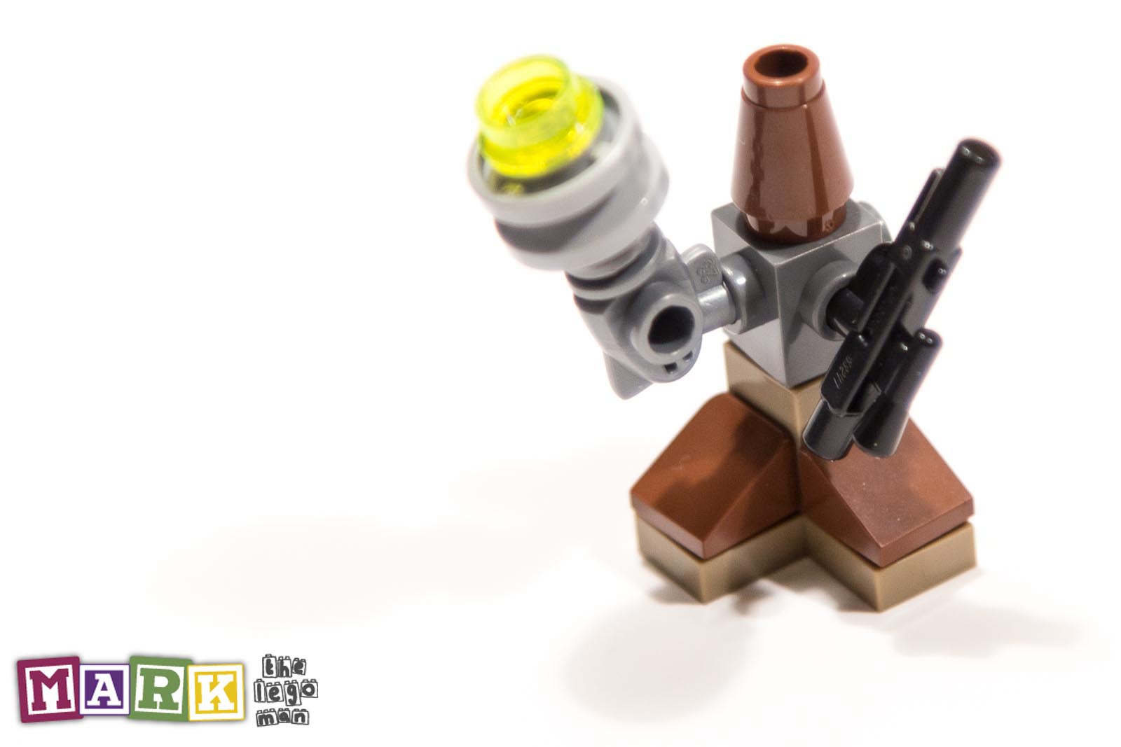 NEW Lego Star Wars Minifig Geonosian Weapons Depot + Blaster and hand ...