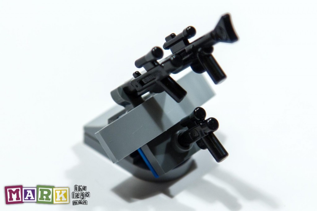 NEW Lego Star Wars Minifig Weapons Depot + 2 Blasters & Sniper Gun ...