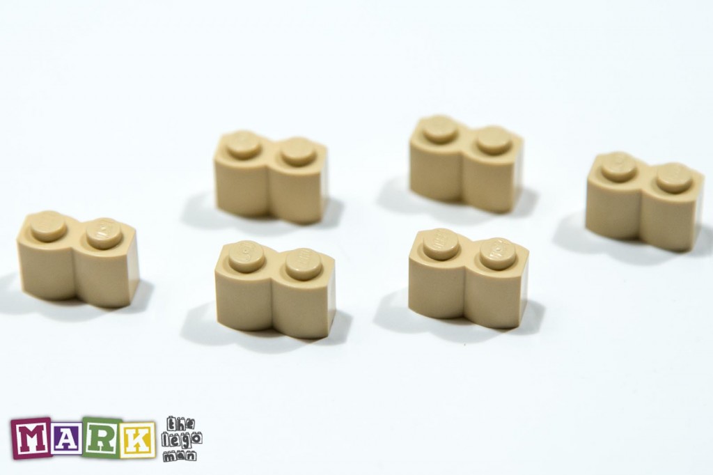 Lego 30136 6x Palisade Brick 1×2 Brick 4218749 | Mad About Bricks