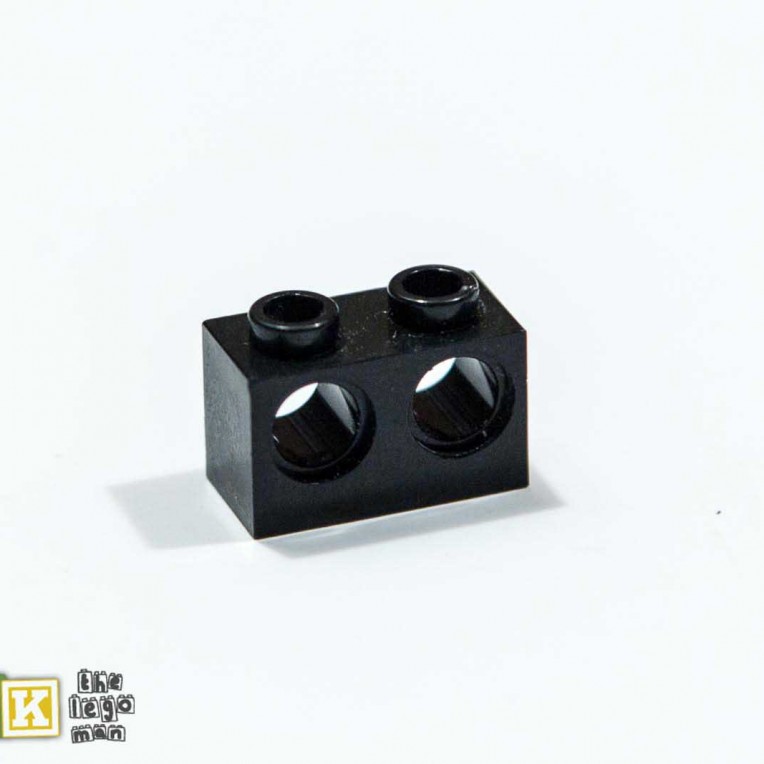 Pack of 5 Lego 32000 1×2, Ø4,85 Technic Brick with two Holes 3200026 ...