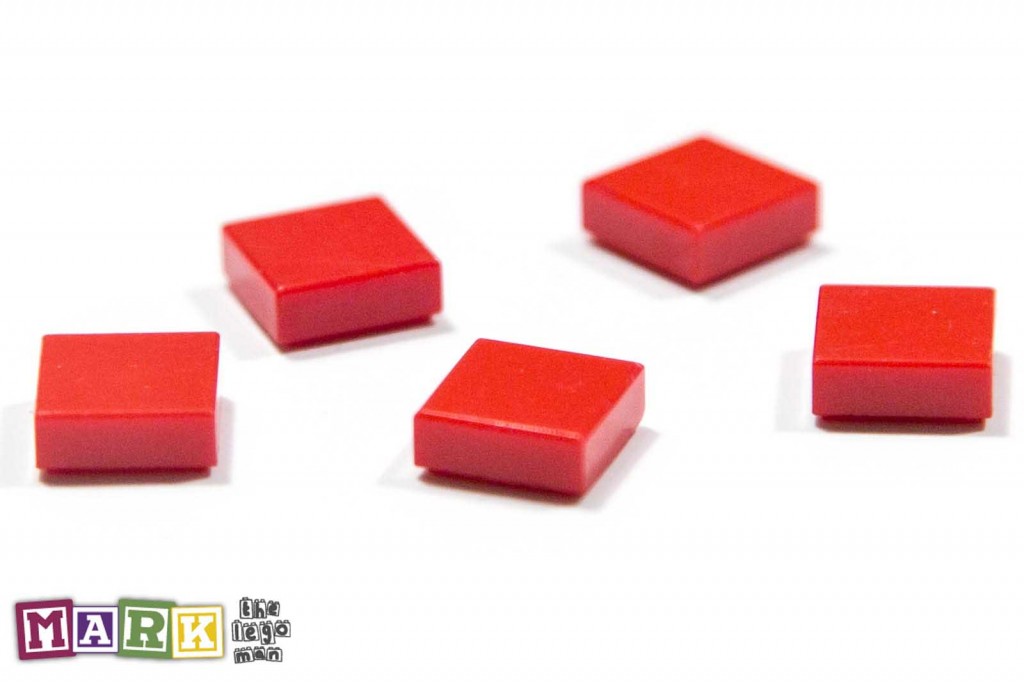 Pack of 5 Lego 3070 1×1 Flat Tile 307021 | Mad About Bricks