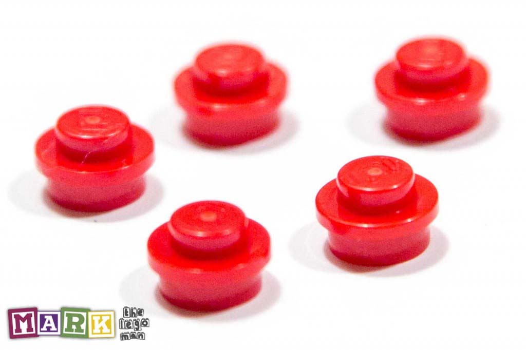 Pack of 5 Lego 6141 1×1 Round Plate 614121 | Mad About Bricks