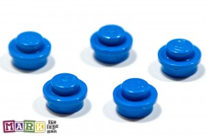 Lego-614123-6141-Job-Lot-5x-Blue-1×1-Round-Plate_1 | Mad About Bricks