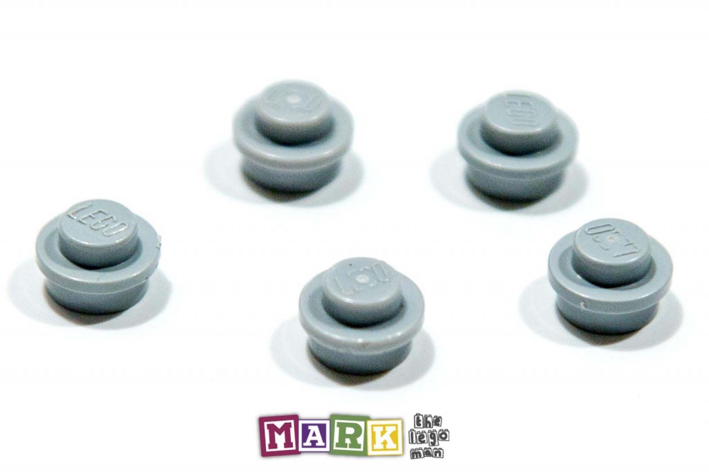 Pack of 5 Lego 6141 1×1 Round Plate 4211525 | Mad About Bricks