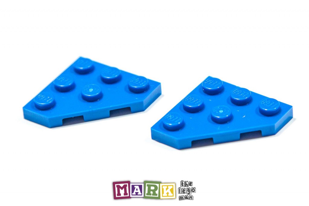 Pack of 2 New Lego 2450 3×3 45 Degree Corner Plate 4609330 | Mad About ...