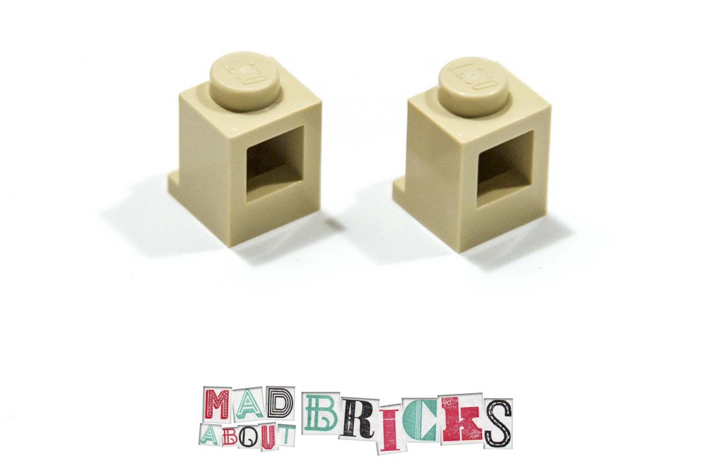 Pack of 2 New Lego 4070 1×1 Angular Brick 4118793 | Mad About Bricks