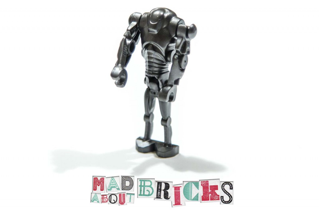 Lego Star Wars Super Battle Droid Minifig Minifigure, Pearl Dark Gray ...