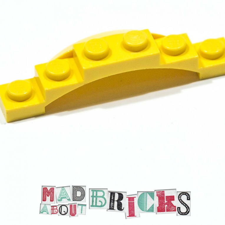 Lego 62361 1x6x1 Screen With Edge, Wheel Arch 4523558 | Mad About Bricks